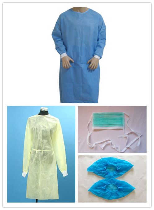 Hospital Sterile Disposable Surgical Scrub Suit Clothing Patient Gown