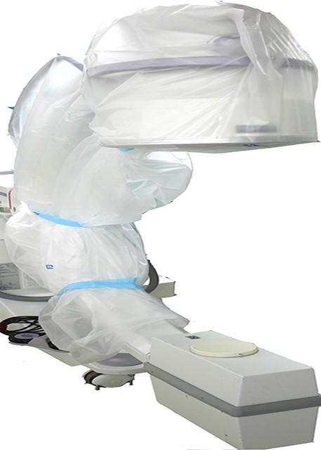 30 - 80 Microns Thickness C Arm Cover Drape Machine Protection Covers ...