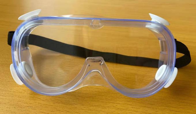 EN 13795 Protective Medical Safety Goggles PET Disposable Isolation Goggles