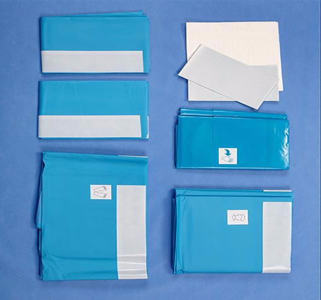 Universal Procedure Surgical Pack SMS Sterile Green Surgical Pack ...