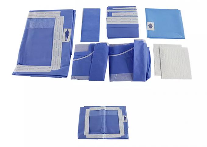 SMS SPP Fabric Sterile Surgical Pack Laparoscopy Procedure Lamination ...