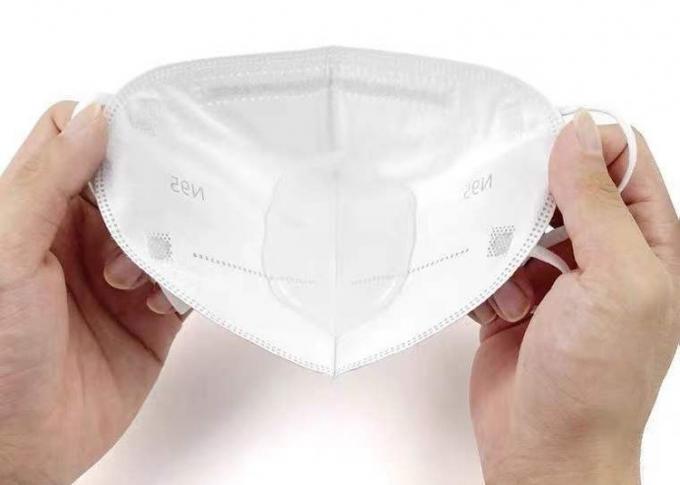 5Ply Medical N95 Mask White Disposable Face Protective Breathable