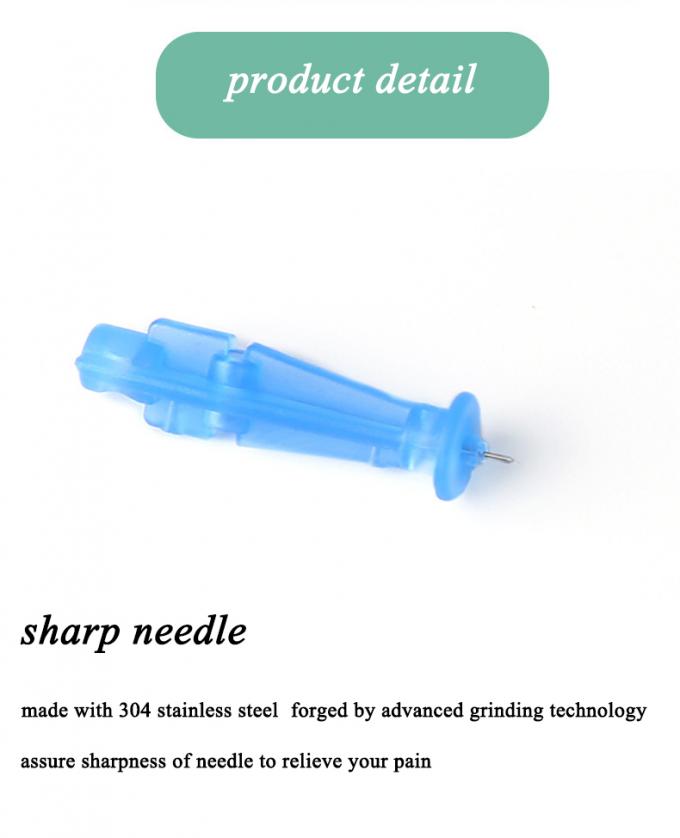 Lancet Blood Sampling Needle Disposable Medical Blood Lancet 23G 26G 28G
