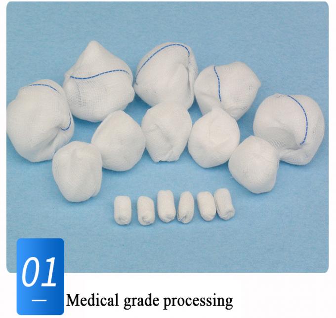 Sterile Medical Cotton Gauze Ball with X-Ray Thread Disposable Peanut ...
