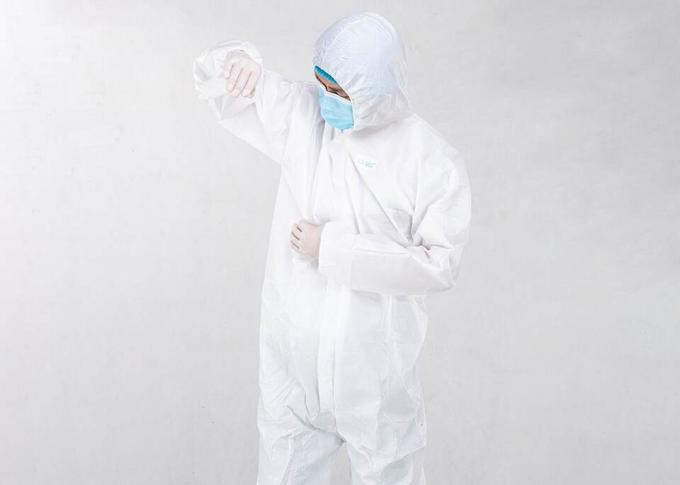 Disposable Nonwoven Protective Scrub Suits PPE Safety Clothing