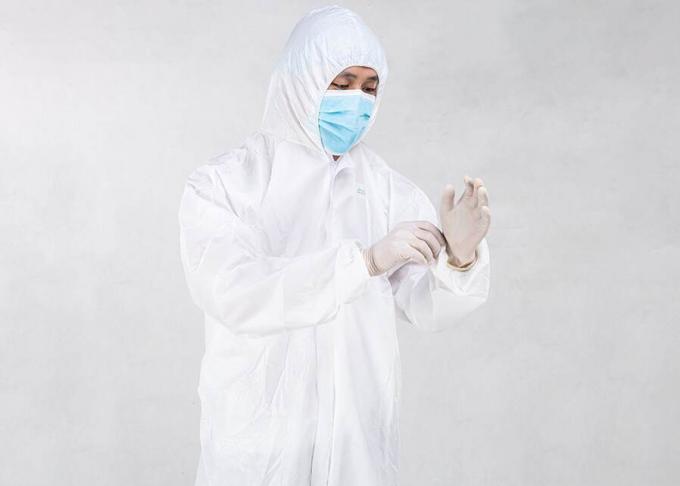 Disposable Nonwoven Protective Scrub Suits PPE Safety Clothing