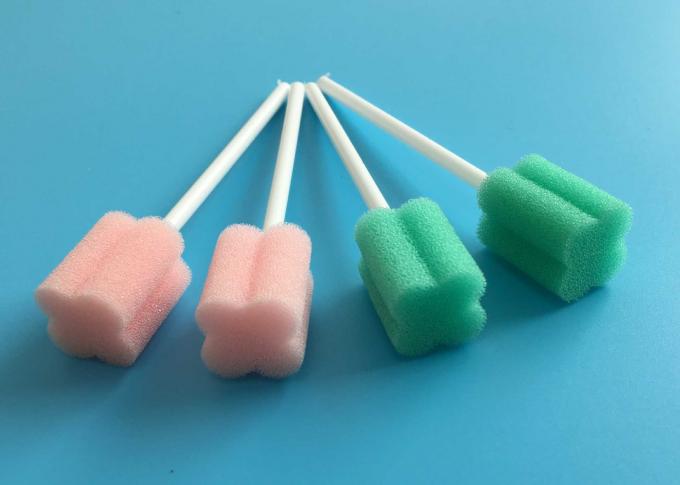 Disposable Foam Sponge Stick Oral Cleaning Sponge Medical Care Swab