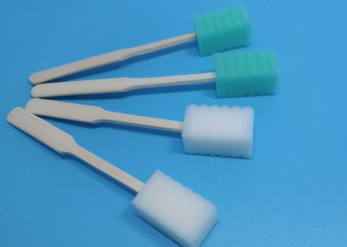 Disposable Foam Sponge Stick Oral Cleaning Sponge Medical Care Swab