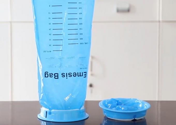 Medical Vomit Bag Disposable Plastic Emesis Sickness Waste Nausea