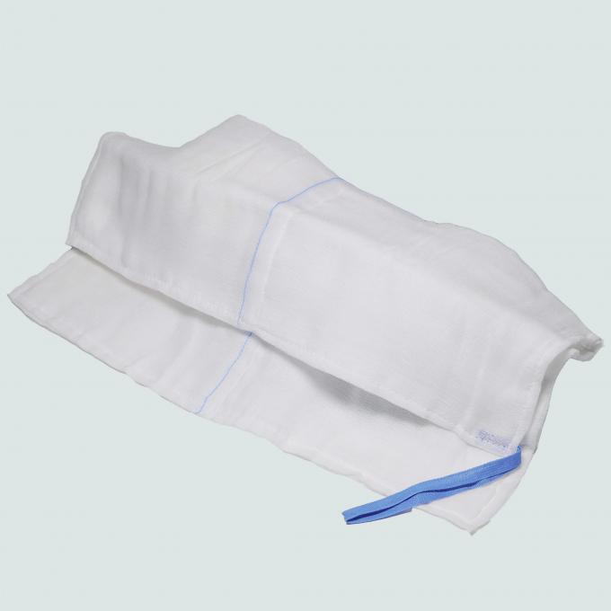 100% Cotton Gauze Pads Sterilied Abdominal Liquid Absorbent Dressing ...