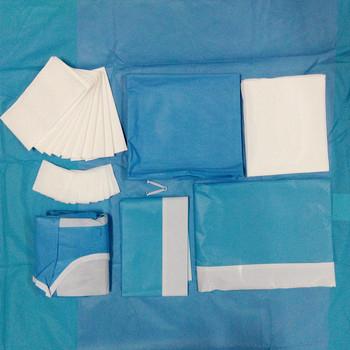 Medical Supply Disposable Non-Woven Sterilized Surgical Delivery Pack Kit