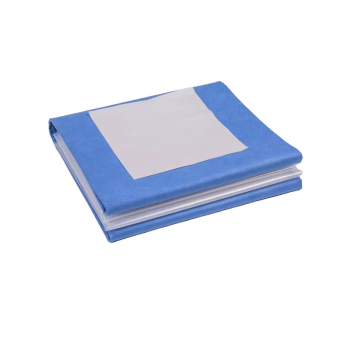 Single Use Surgical Cardiovascular Drape Sterile Color White Size 250*340cm