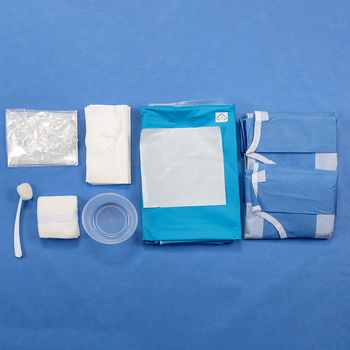 Medical Disposable Sterile Procedure Packs Surgical Angiography Kits ...