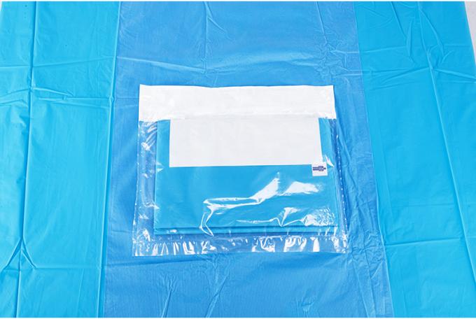 Single Use Surgical Cardiovascular Drape Sterile Color White Size 250*340cm