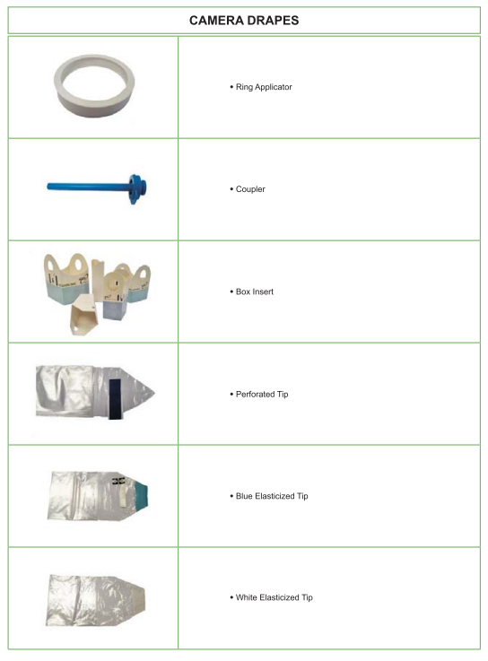 Plastic Disposable Sterile Camera Cover / Universal Handle Instrument ...