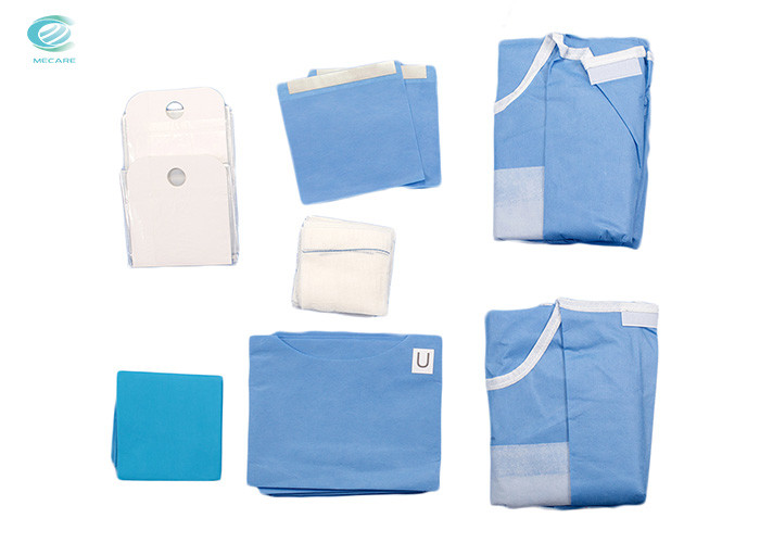 Disposable Sterilized Dental Kit Pack For Surgery SMS Anti Blood Spatter