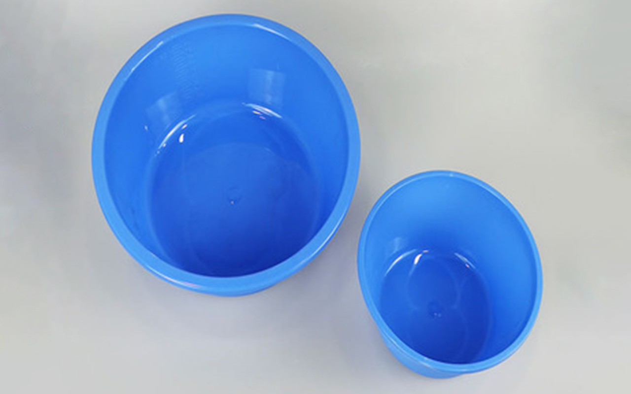 Circular Plastic Dressing Basin Customizable Multi Functional Emesis Bowl