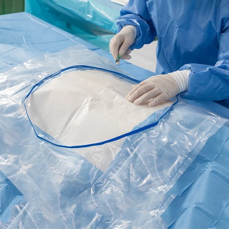 Medical Polymer Fabric Sterile Surgical Drapes EOS Nonwoven For B2B ...