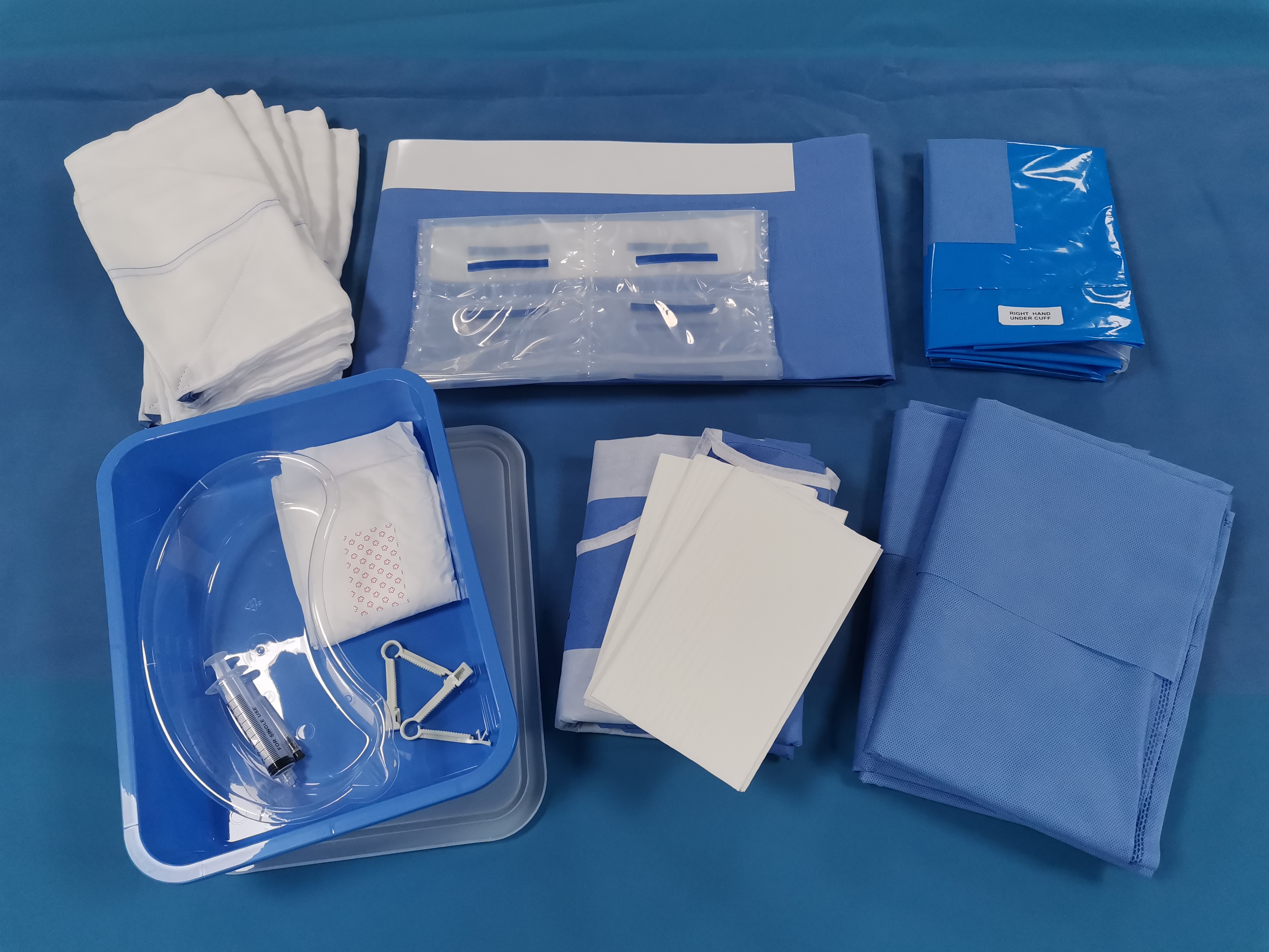 Disposable Surgical Packs Sterile Surgical Packs with Non-woven Fabric ...