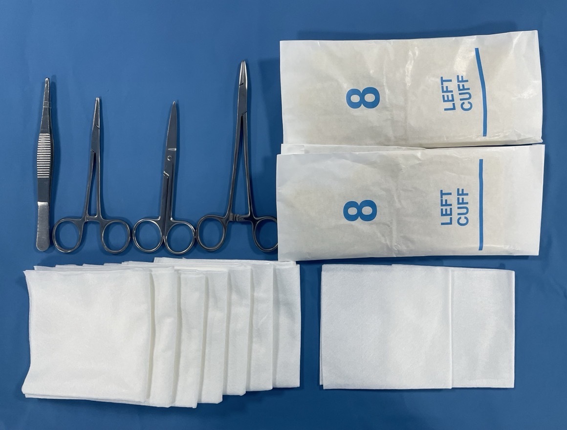 Standard Size Sterile Surgical Packs Made of Non-woven Fabric for ...