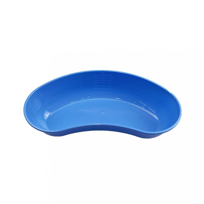 Plastic Disposable Kidney Dish Blue 700cc Dressing Basin PP