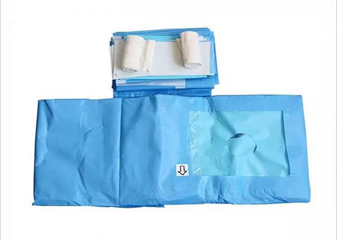 Knee Arthroscopy Procedure Pack SMS Fabric Sterile Green Essential Pack Lamination Patient ...